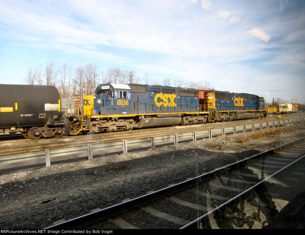 CSX 8836 and 8762